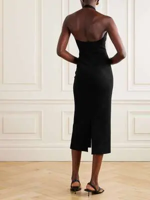 HIGH SPORT Amalia Jacquard-knit Midi Dress