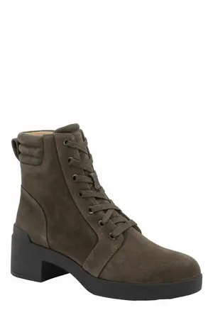 ABEO Capital Lace Up Boots - Olive - Regular