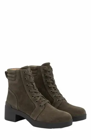 ABEO Capital Lace Up Boots - Olive - Regular