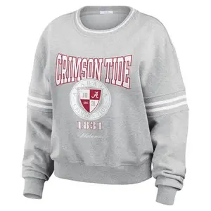 WEAR BY ERIN ANDREWS Alabama Crimson Tide Classic Stripe Pullover Sweater