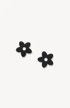 MACHETE MACHETE Petite Flower Charms Black Matte