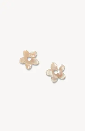 MACHETE MACHETE Petite Flower Charms Sand Shell