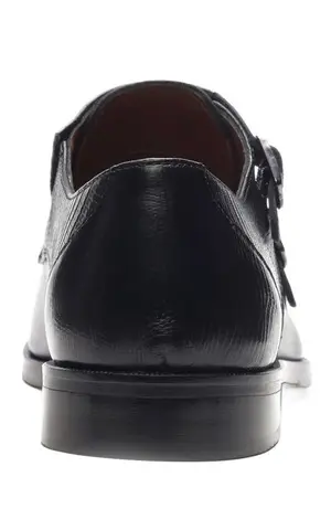 CARLOS BY CARLOS SANTANA Jack Double Monk Strap - Black