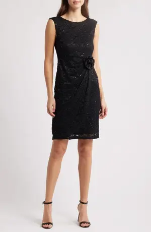 Connected Apparel Sheath Cocktail Dresses
