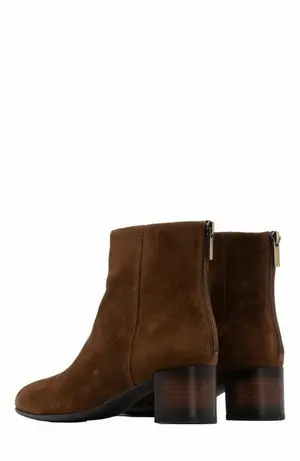 ABEO Plaza Back Zip Boot - Caramel - Regular