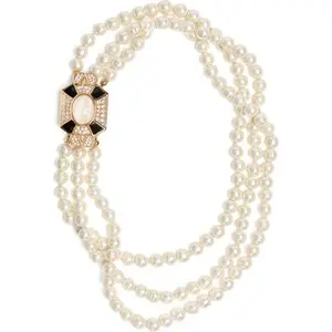 VALENTINO Valentino Garavani Family Layered Pendant Necklace