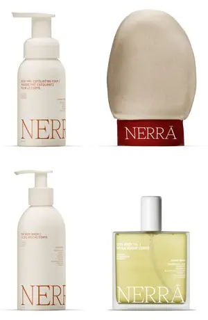 NERRĀ The Bathhouse Ritual Set- Jasmine Wood $162 Value - No Color