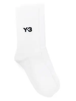 Y3 Embroidered Socks For Men
