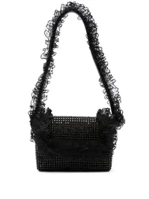 Self-portrait Embellished Shoulder Bags