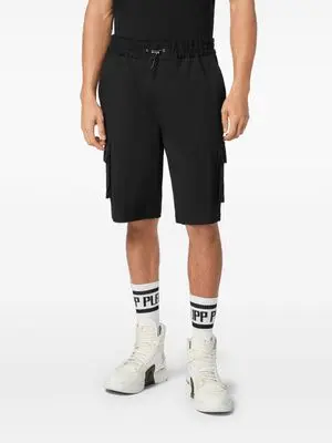 Philipp Plein Cotton Cargo Shorts