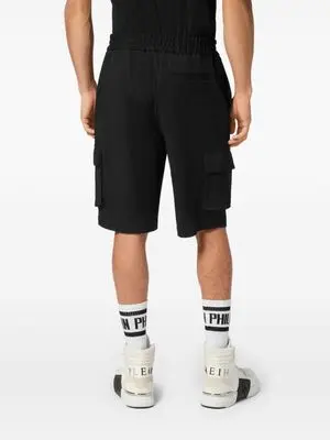 Philipp Plein Cotton Cargo Shorts