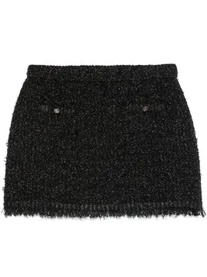 Gucci Lamé Mini Skirt