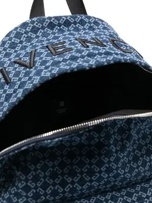 Givenchy Denim Backpack - Blue
