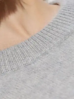 LISA YANG Cashmere Sweater - Grey