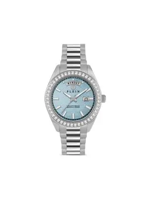 Philipp Plein Date Superlative Gent 42mm Watch - Blue
