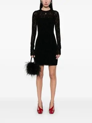 Givenchy Flocked Mini Dress