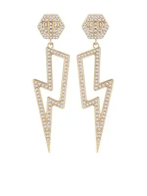 Philipp Plein Vanity Earrings - Gold