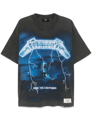 REPRESENT X Metallica Ride The Lightning T-shirt - Grey