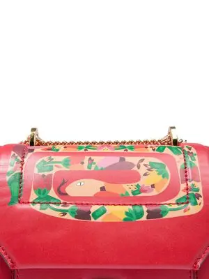 LANCEL Ninon S Cross Body Bag - Red