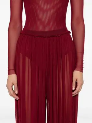 ATU BODY COUTURE Mesh Trousers Set - Red