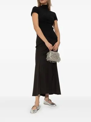 Casadei Poppy Ballerina Flats - Silver