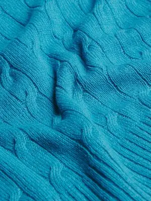Etro Cable-knit Cashmere Sweater - Blue