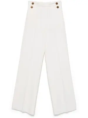 Max Mara Polonia Trousers - White