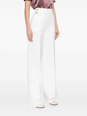 Max Mara Polonia Trousers - White