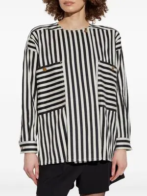 Max Mara Paio Striped Shirt