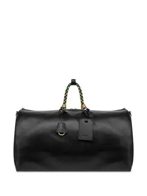 Moschino Zip-up Leather Duffle Bag