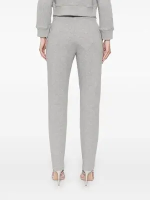 Attico Logo-appliqué Sweatpants - Grey