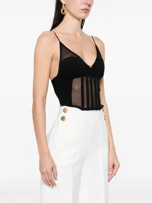 Elisabetta Franchi Corset-style Top