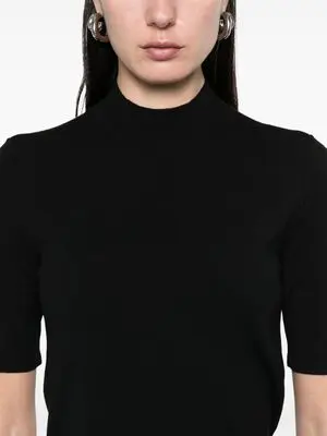 Calvin Klein Mock-neck Knit Top