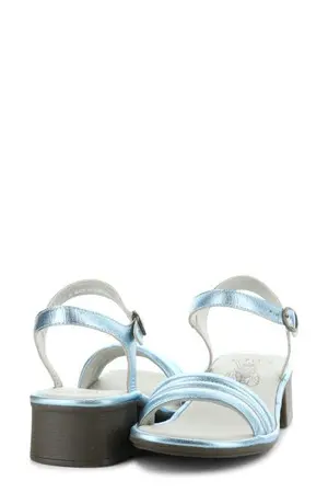 Fly London Eiva Ankle Strap Sandal - Sea