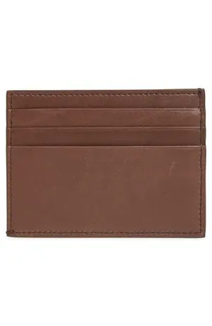 Thom Browne Full Grain Leather Card Case