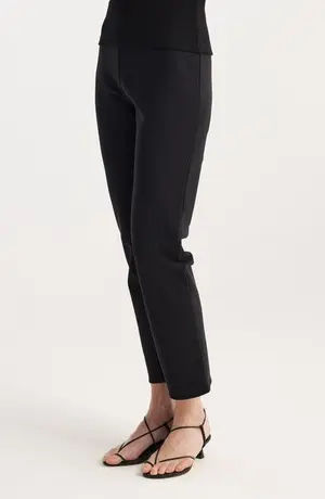 RÓHE Slim Scuba Knit Ankle Pants
