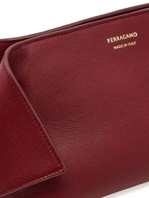 FERRAGAMO Leather Makeup Bag