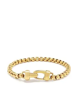 NIALAYA JEWELRY 5mm Box Chain Bracelet - Gold