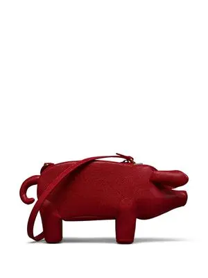 Thom Browne Pig Shoulder Bag - Red