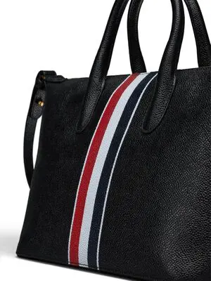 Thom Browne Small Leather Duffle Bag