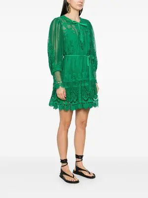 Farm Rio Tropical Flight Mini Dress