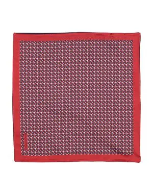Zegna Silk Pocket Square - Red