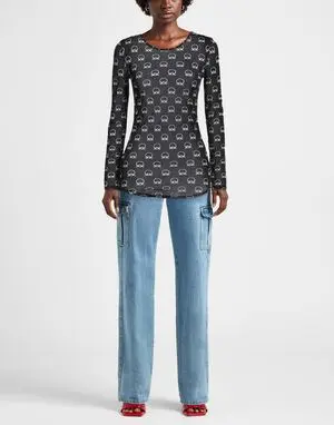 Pinko Logo-print Jersey T-shirt