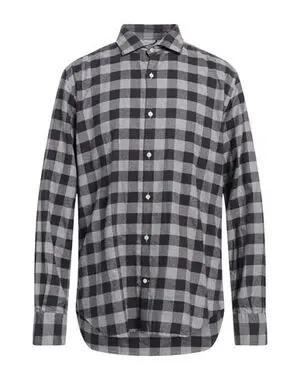 BROOKSFIELD Shirt Size Cotton - Grey