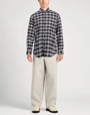 BROOKSFIELD Shirt Size Cotton - Grey