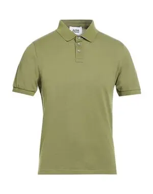 Alpha Studio Polo Shirt Size Cotton, Elastane - Green