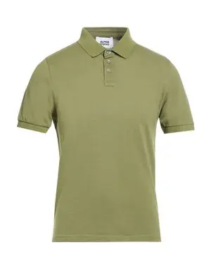 Alpha Studio Polo Shirt Size Cotton, Elastane - Green