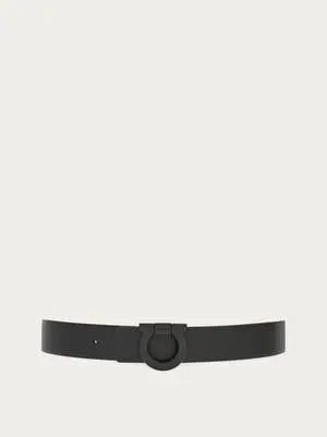 FERRAGAMO Reversible Belt - Black