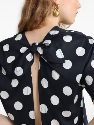 PATOU Logo-print Split-back T-shirt