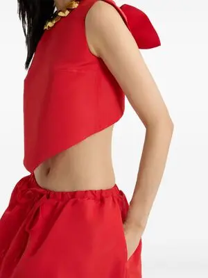 PATOU Faille Top - Red